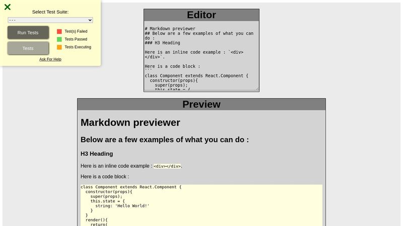 markdown-previewer