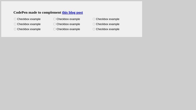 Quantity queries example