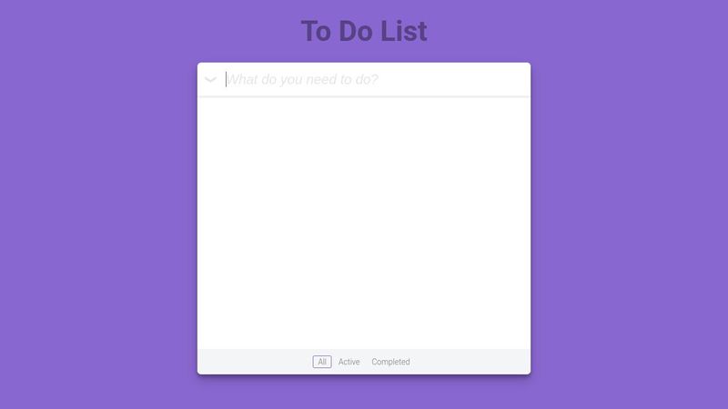 to do list
