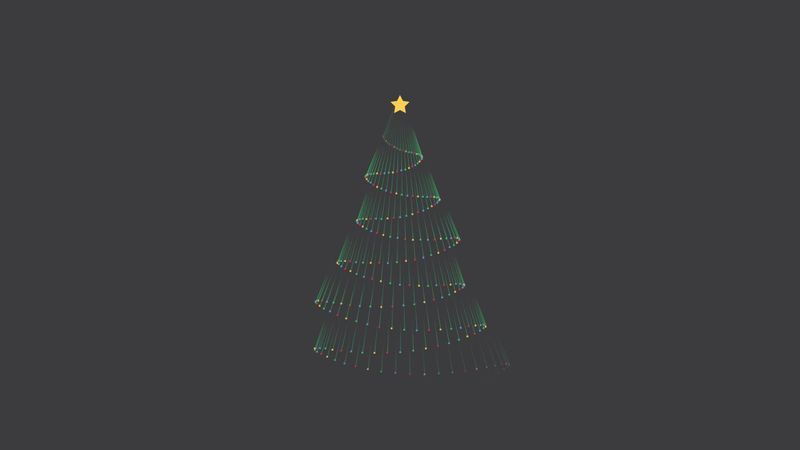 [CPC] CSS Meteor Christmas Tree