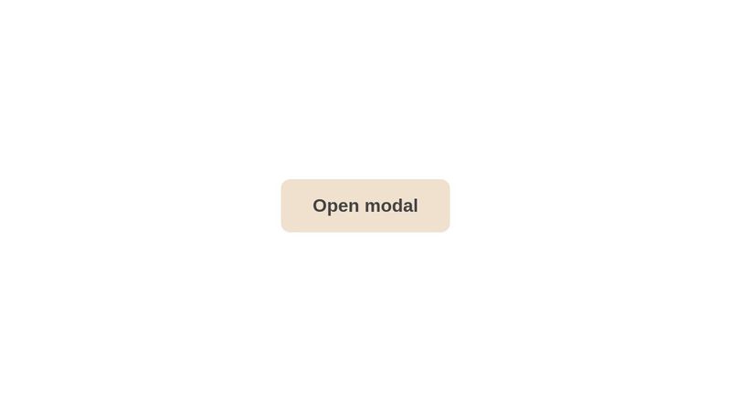 Modal with HTML, CSS and Java Script