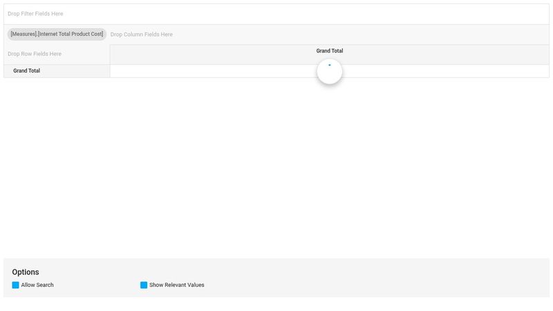 Header Filter - DevExtreme Pivot Grid