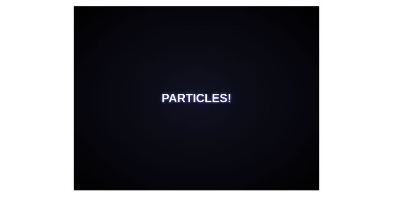 Webglthreejs Floating Particles