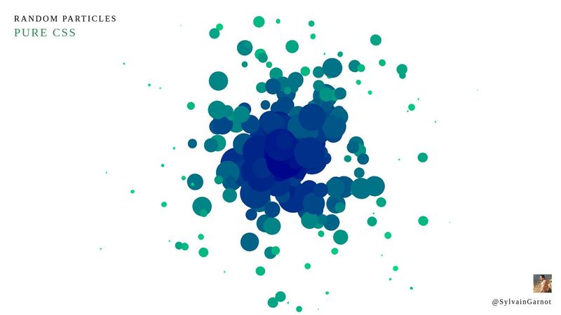 Pure CSS - Particles