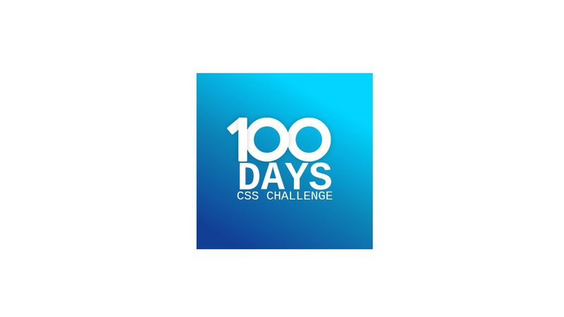 100DaysCss - day 1
