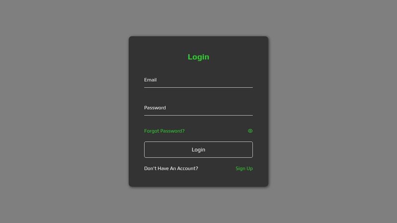 How To Create A Transparent Login Form With Floating Placeholder In ...