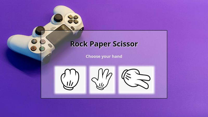 Rock Paper Scissors Game JS