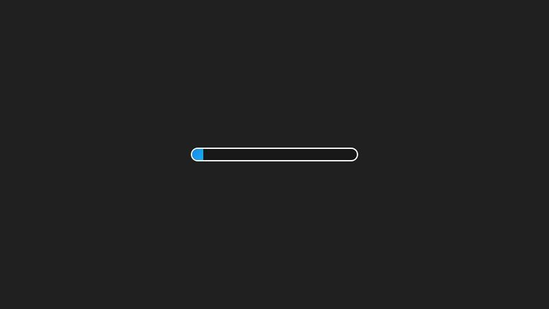 Pure Css Loading Baranimation
