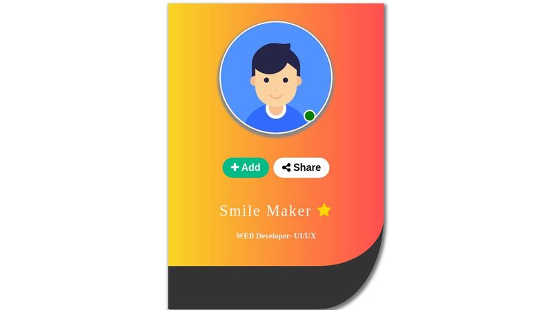 Responsive Profile Design