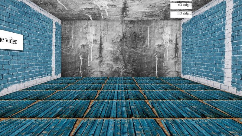 3D room with WASD and mouse movement