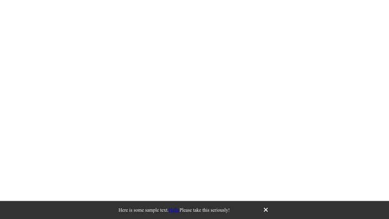 How To Create A Floating Bottom Bar Html Css And Javascript Tutorial Web Design