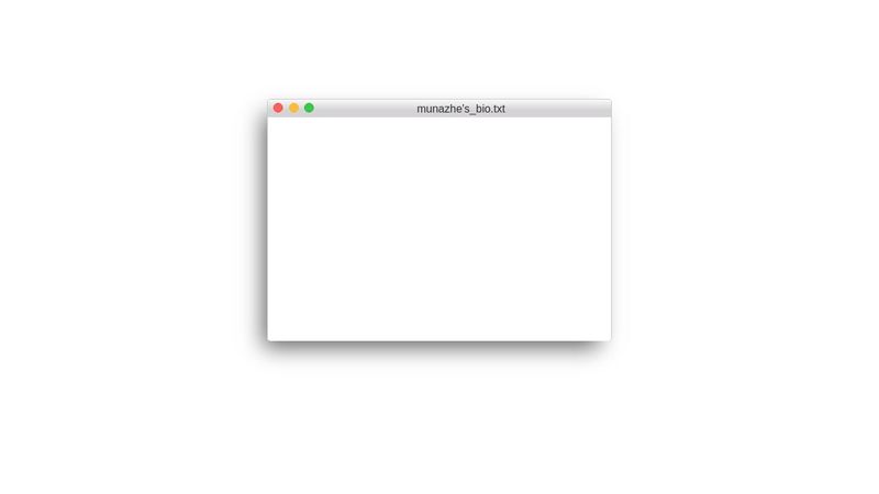 Mac OS window [idea]