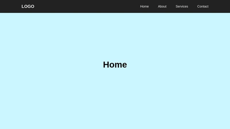 Responsive Navbar (HTML, CSS, JS)