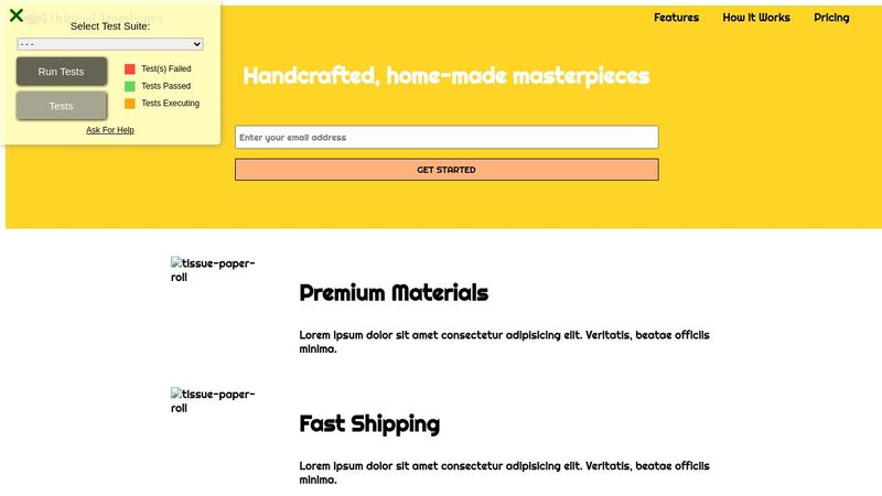 Build a Product Landing Page - Freecodecamp