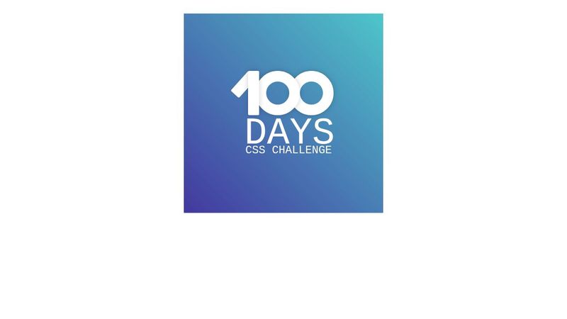 1 of 100 days css