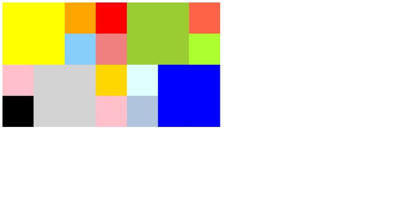 1/28 gridレイアウト