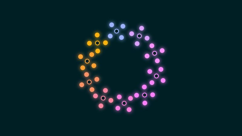 Dotted Ball CSS
