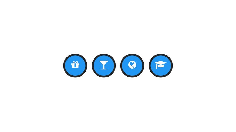 CSS 3D Icon Rotation Hover Effects