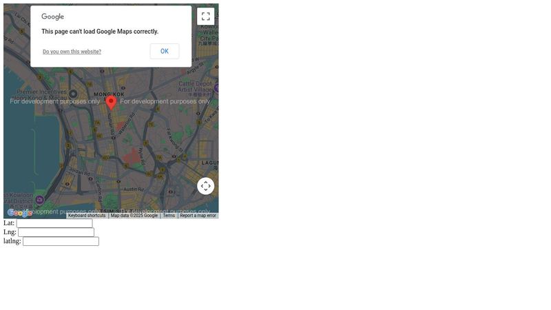 Google map api draggable marker 02