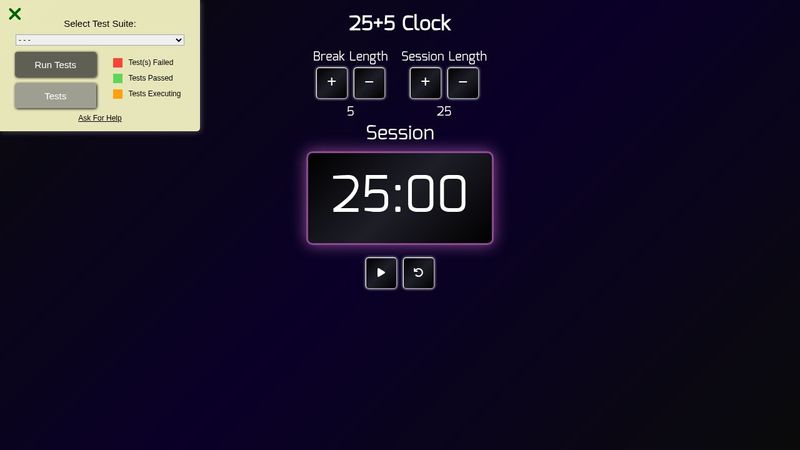 25+5 Clock