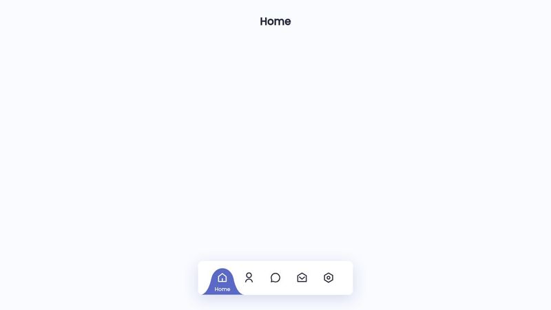 Liquid Navigation Menu Indicator