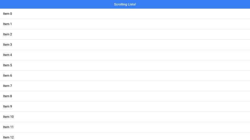 Ionic List Issue : Nightly 03-18-24