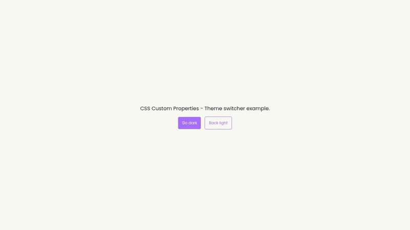 CSS Custom Properties