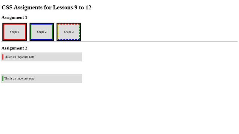 Lessons 9 to 12 - CSS 2021 Elzero