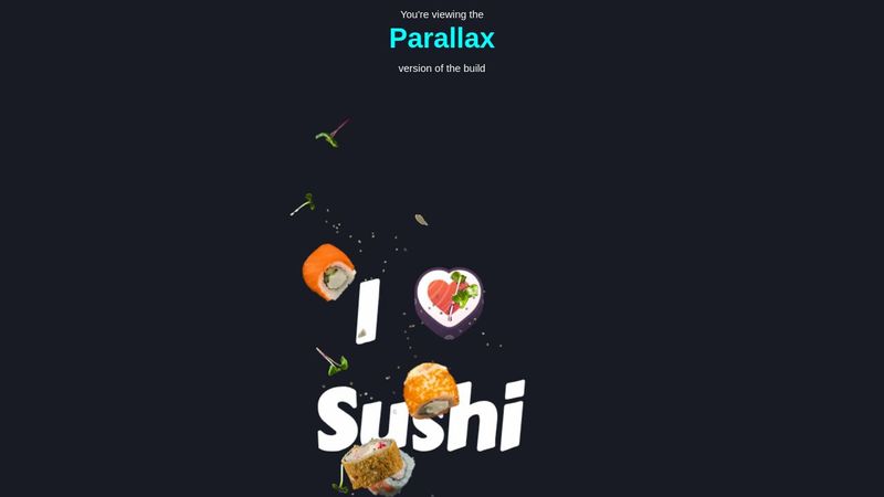 Parallax in Email with fallback - HTML Email Experiment