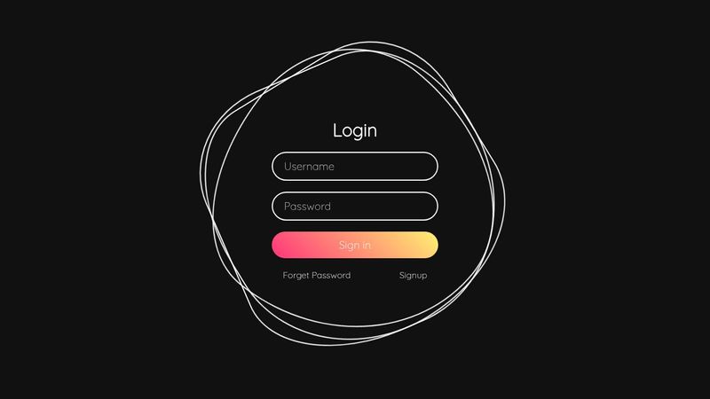 Animated Login Form - CSS