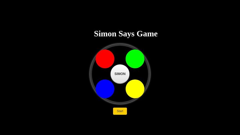 Simon Says Game