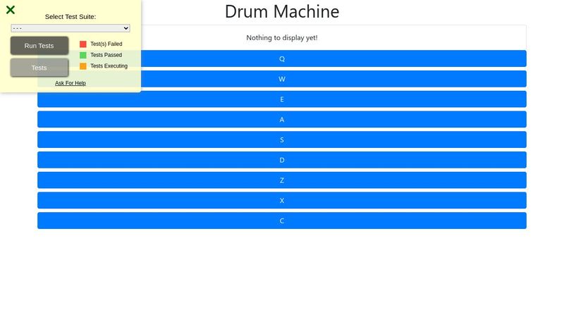 Drum Machine #freecodecamp