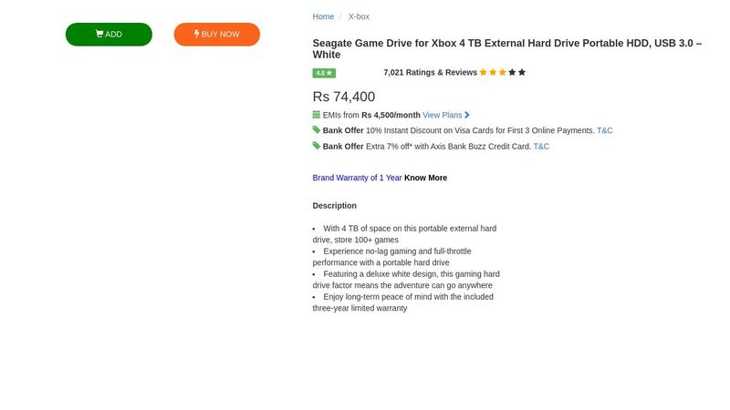 Product Page HTML CSS BOOTSTRAP