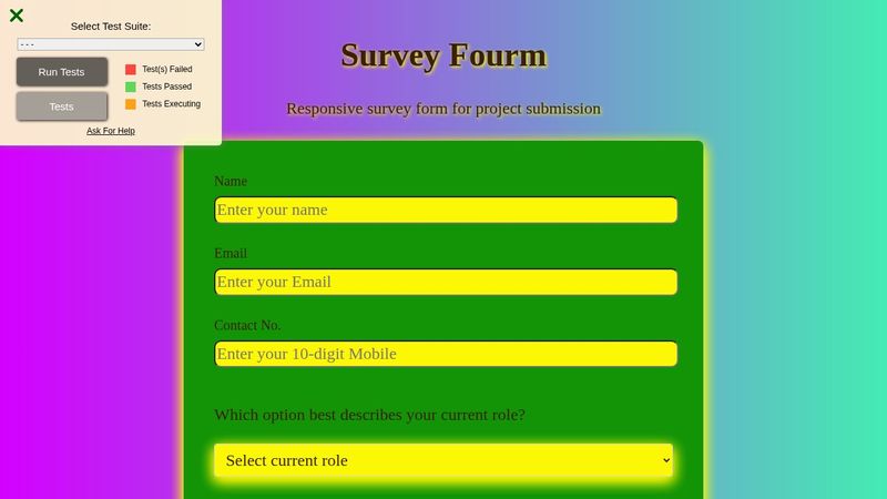 Survey Form