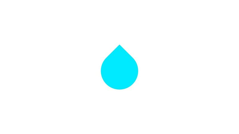 CSS Water Drop Shape