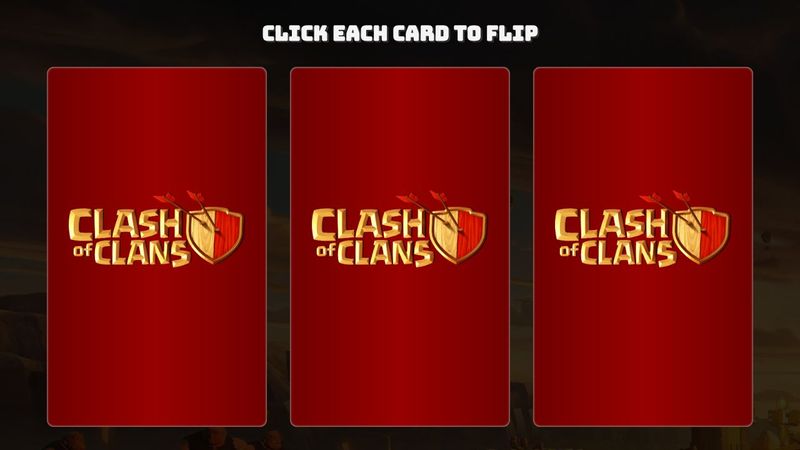 Clash of Clans Cards