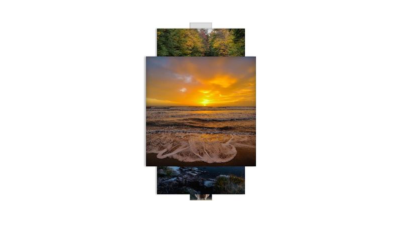 vertical card slider