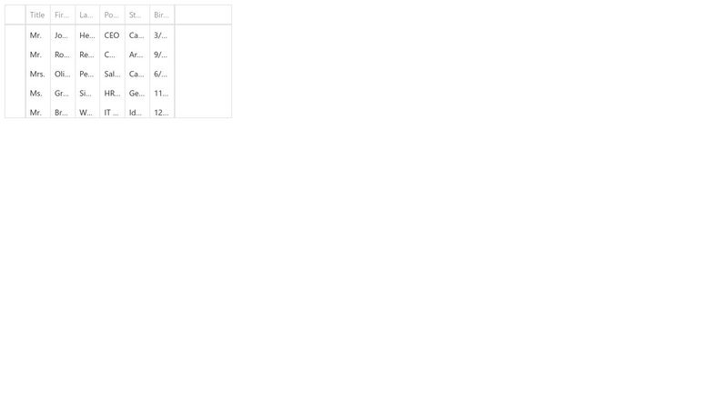 Command Column Customization - DevExtreme Data Grid