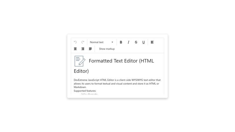 Toolbar Customization - DevExtreme Html Editor