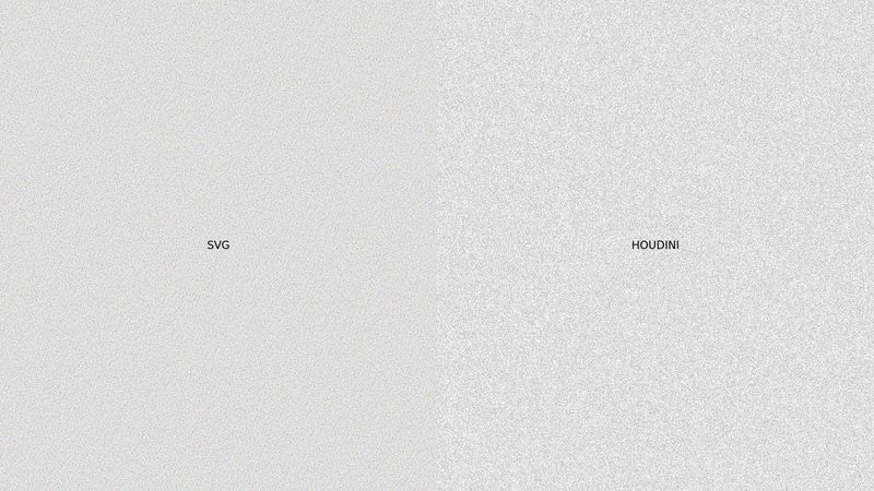 SVG vs CSS (Paint Worklet) Noise