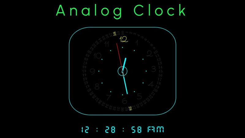 analog clock