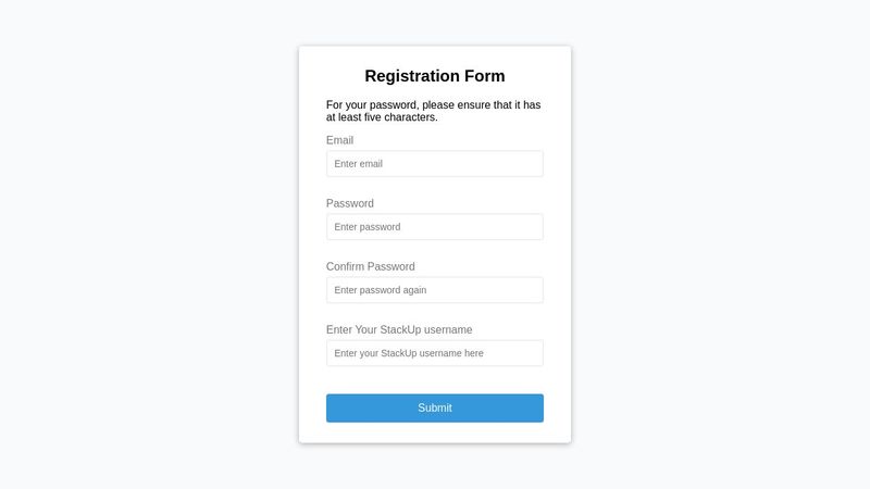 Form Validation