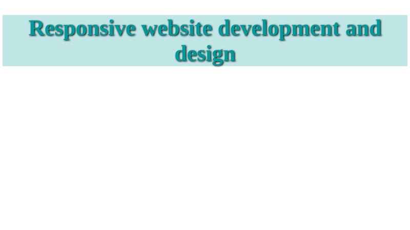 Responsive Website Basics: Code with HTML, CSS, and JavaScript : Test ...