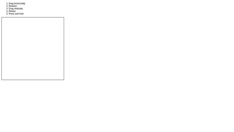 RxJS Horizontal Vertical Drag Drop