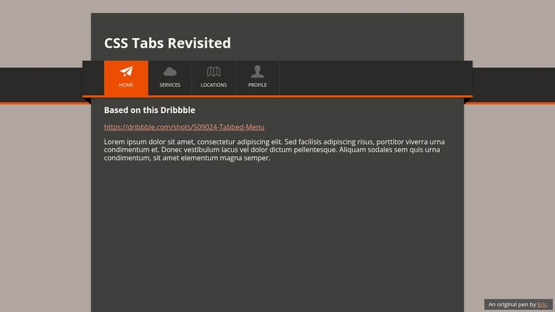 CSS Tabs Revisited