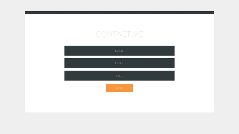 CodePen - Contact Form Template