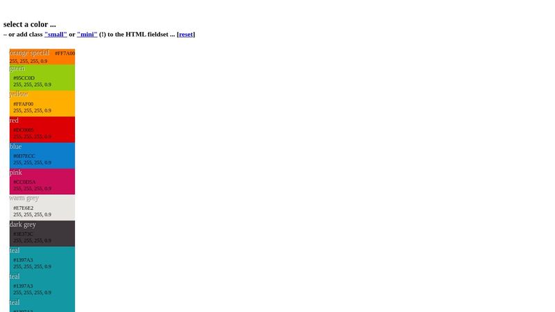 html/css only color picker - input type="color" polyfill