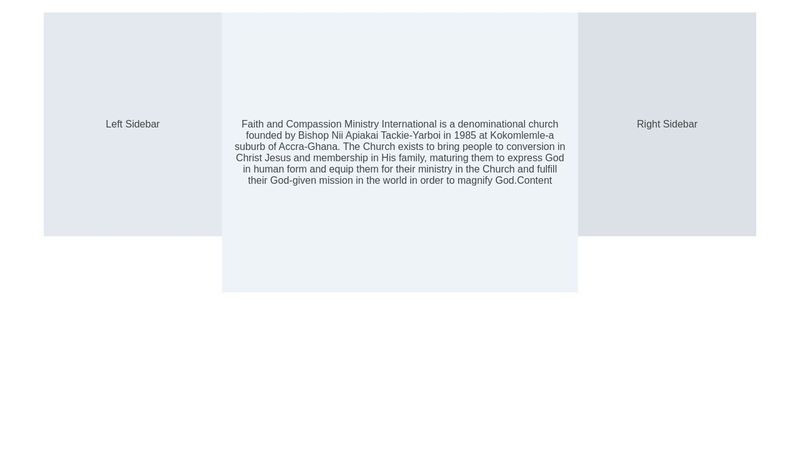 Responsive 3 Column Layout