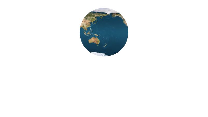 3d Rotating Earth with CSS3