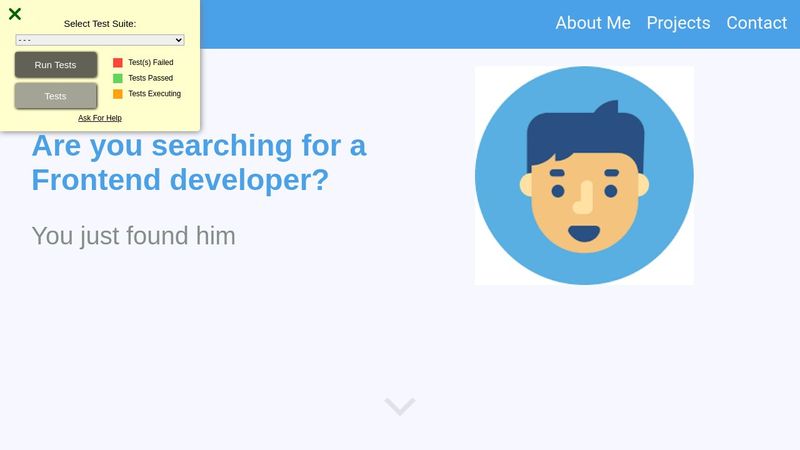 FreeCodeCamp Responsive Web Design Projects - Personal Portfolio